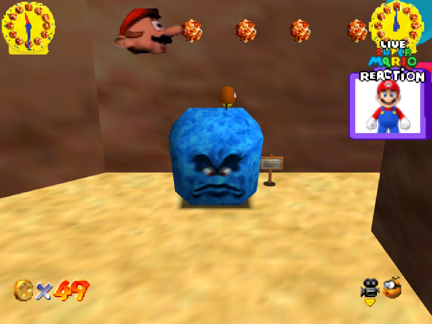 Mario 64 Thwomp
